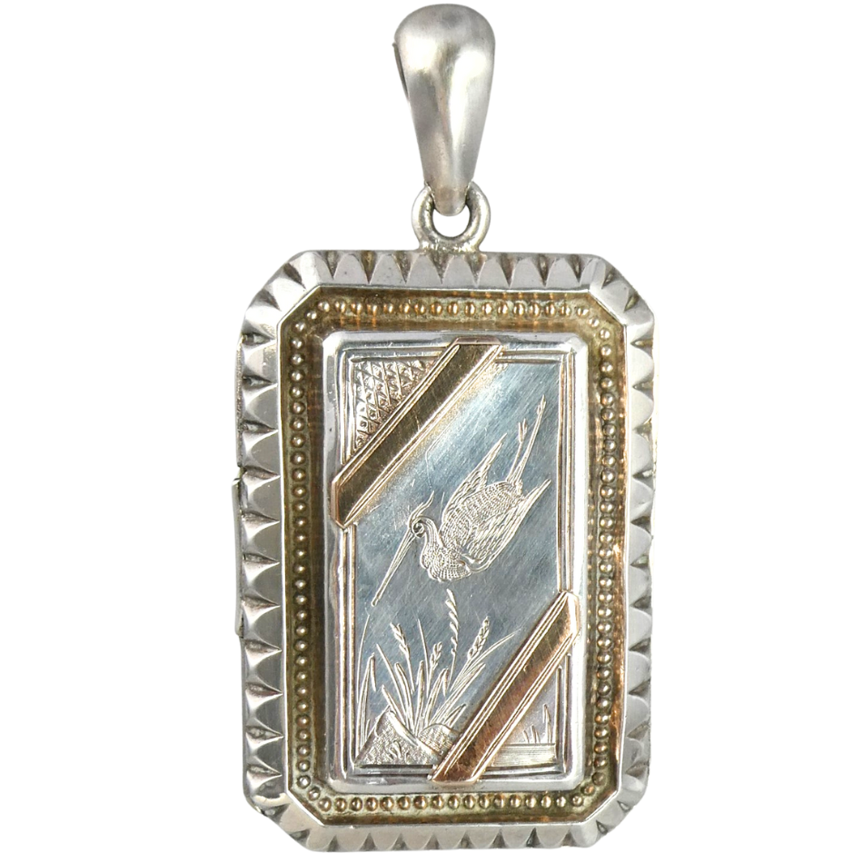 Beryl Lane - Antique Victorian Sterling Silver & Gold Overlay ...