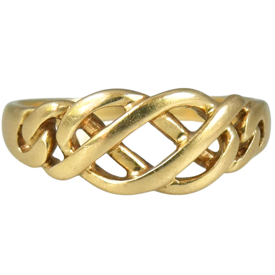 Beryl Lane - Estate 9ct Yellow Gold Celtic Knot Ring